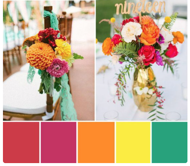 How To Choose Your Wedding Colors – Texas Weddings